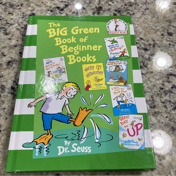Dr. Seuss | Accents | The Big Green Book Of Beginner Books By Dr Seuss ...